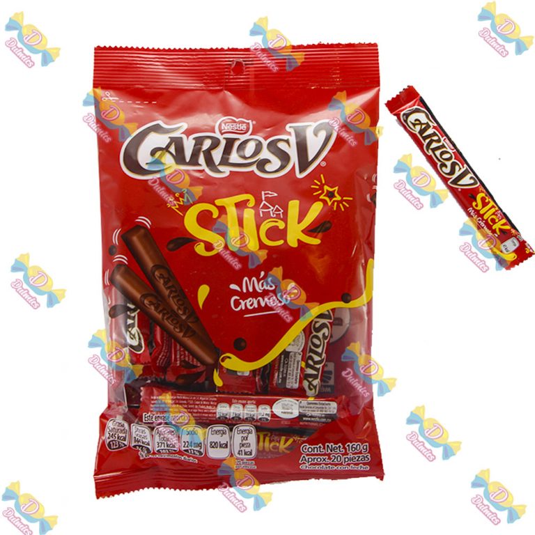 NESTLE CARLOS V STICK 20 PZS – Dulmics
