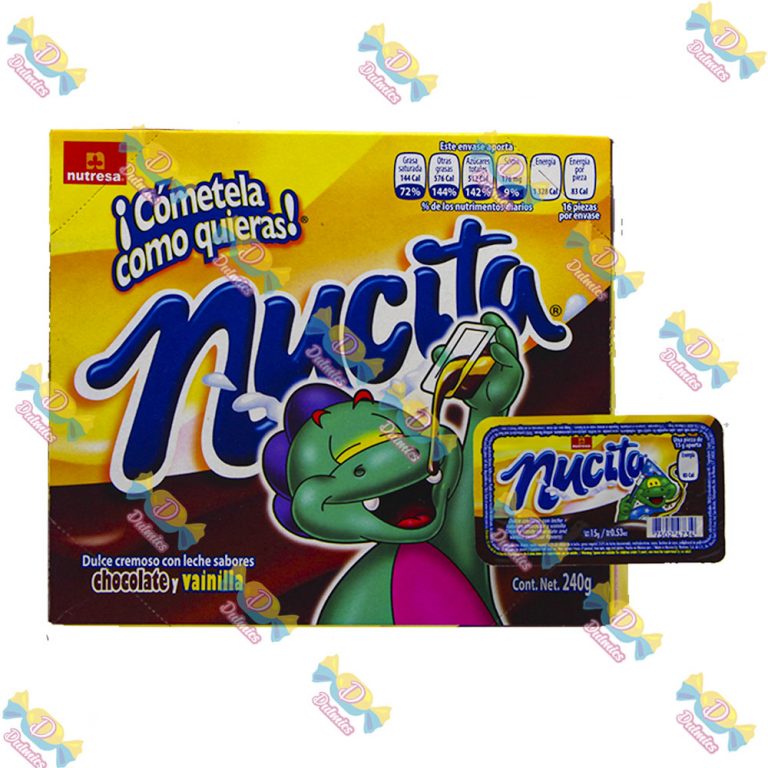 NUCITA CHOCOLATE VAINILLA 16 PZS – Dulmics