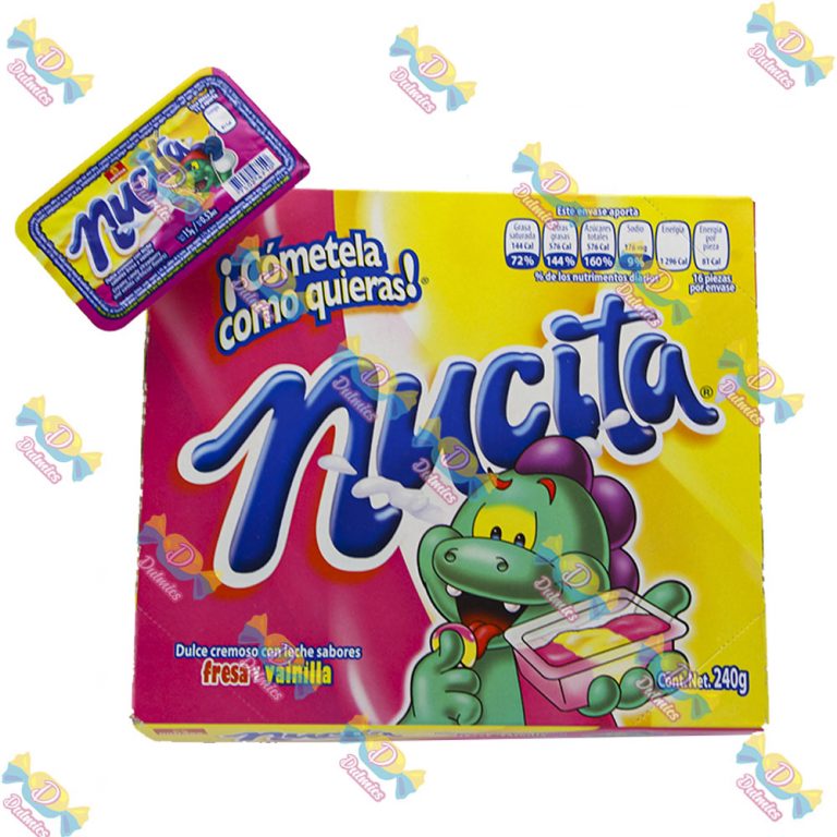 NUCITA CHOCOLATE VAINILLA 16 PZS – Dulmics
